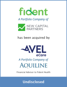Fident Health Sells to Avel eCare | Bailey & Company